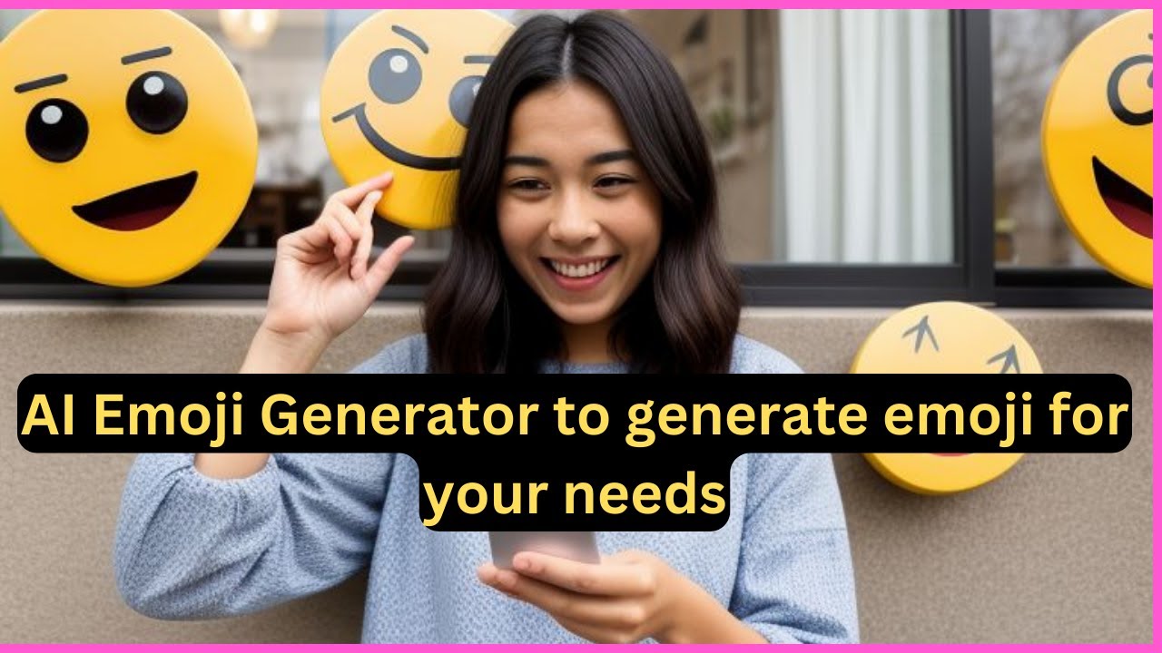 AI Emoji Generator to generate emoji for your needs
