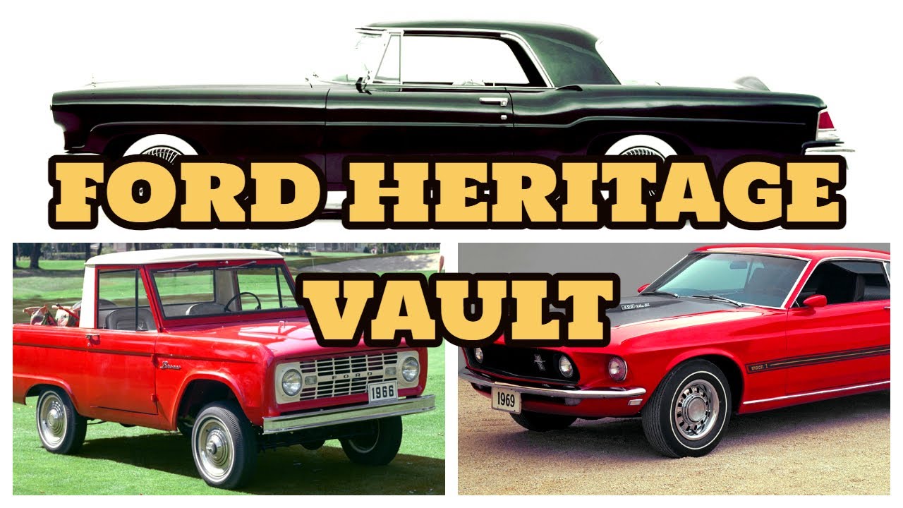 Ford Launches the Ford Heritage Vault