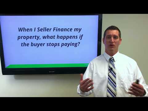 When I Seller Finance my property, what happens if the buyer stops paying - Salt Lake, UT