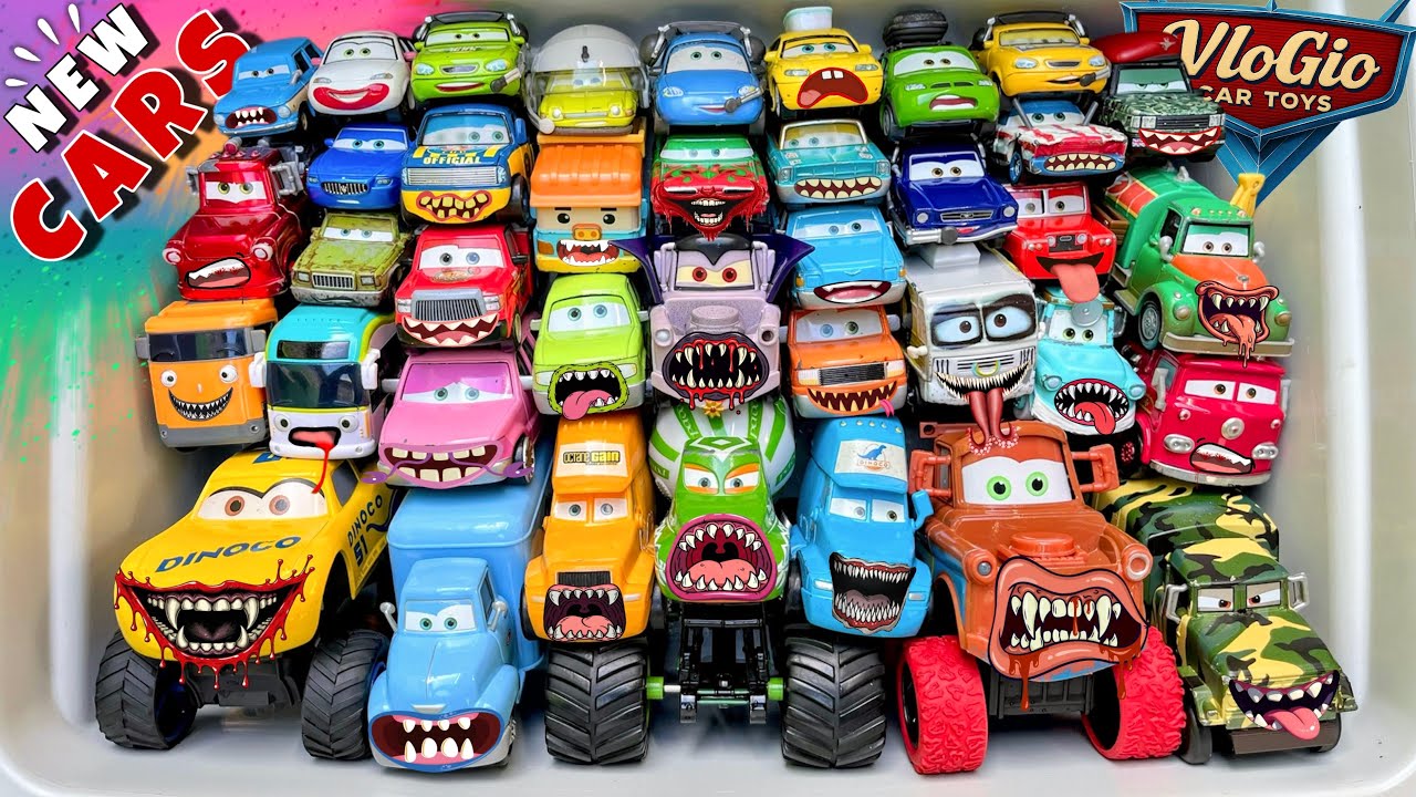 Disney Pixar Cars Unboxing Review | Lightning McQueen, Tow Mater, Doc Hudson, Sally Carrera, Cruz