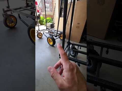 On-Stage cart vs Rock N Roller cart. UTC5500FB vs R12RT