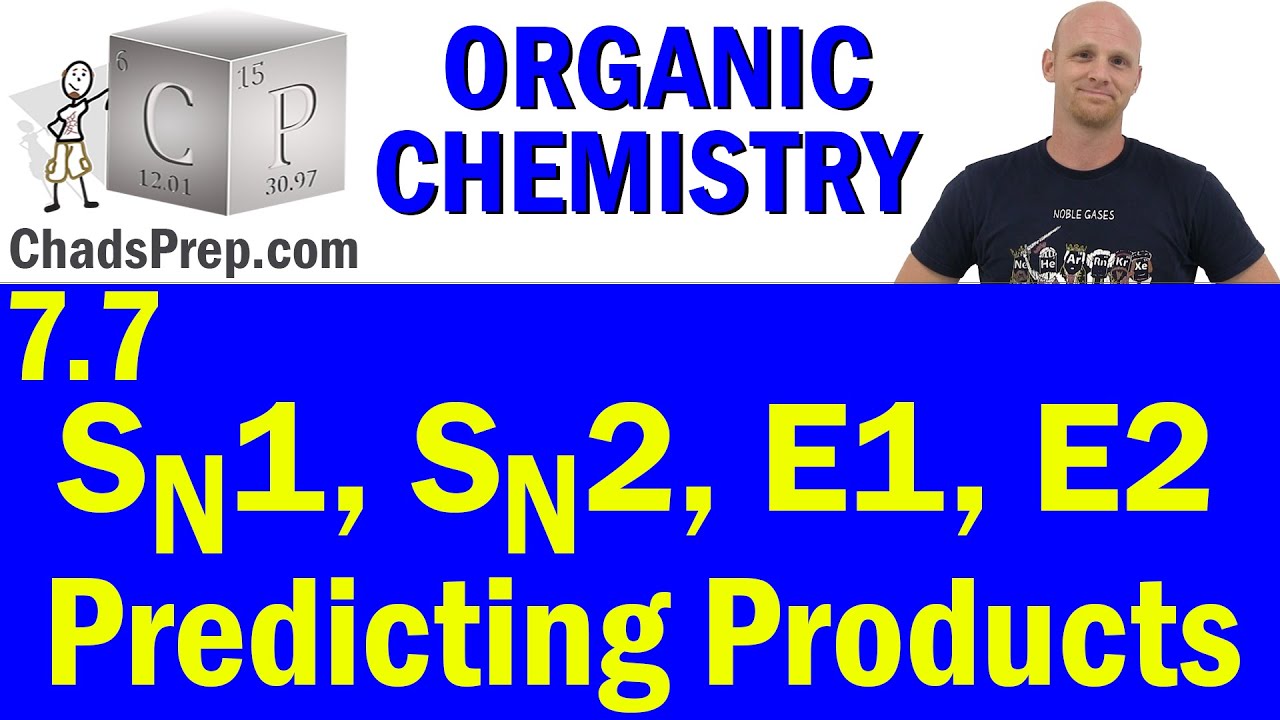 Understanding SN1, SN2, E1, and E2 Reactions in Organic Chemistry ...