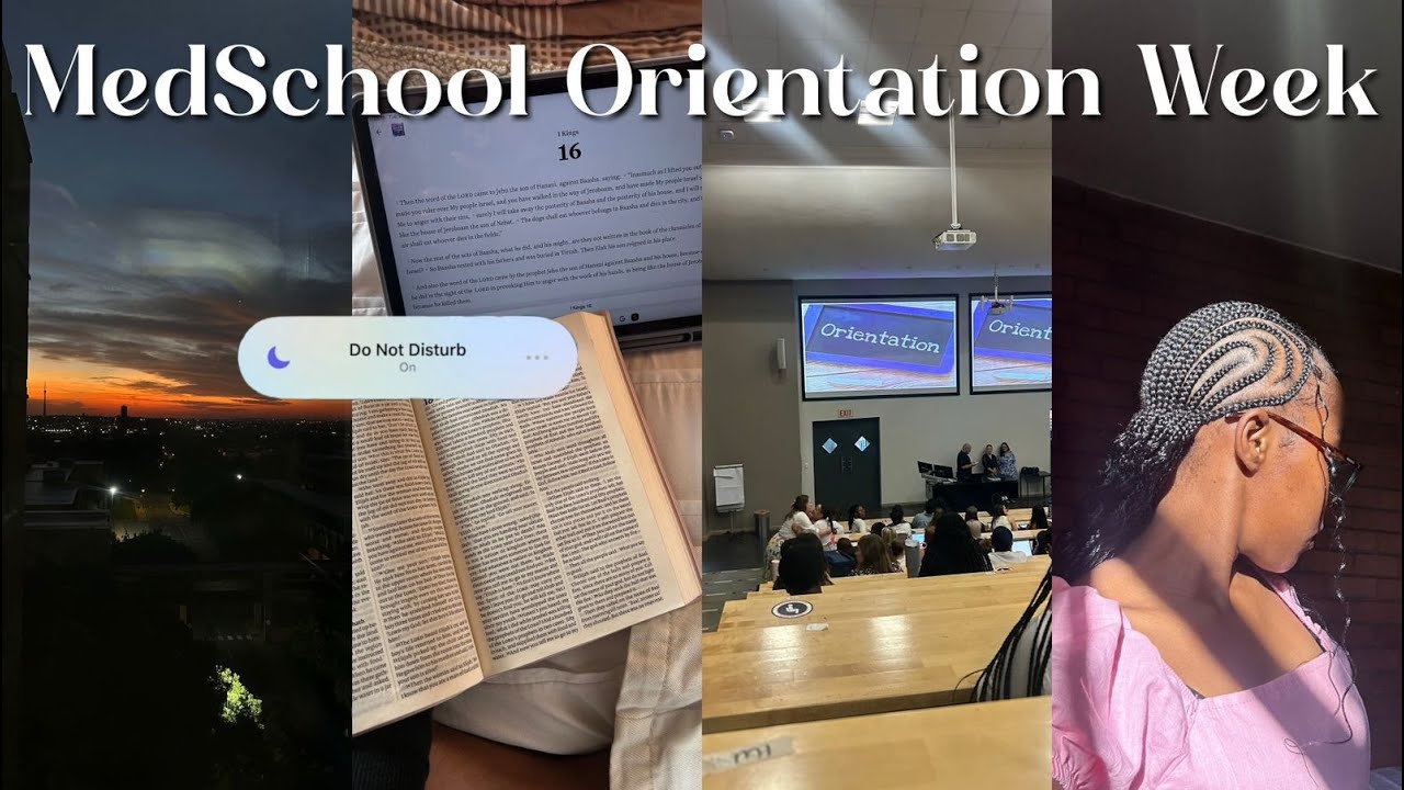 WITS Orientation Week | Introduction lectures, Welcome braai, Shopping and haul, New curriculum