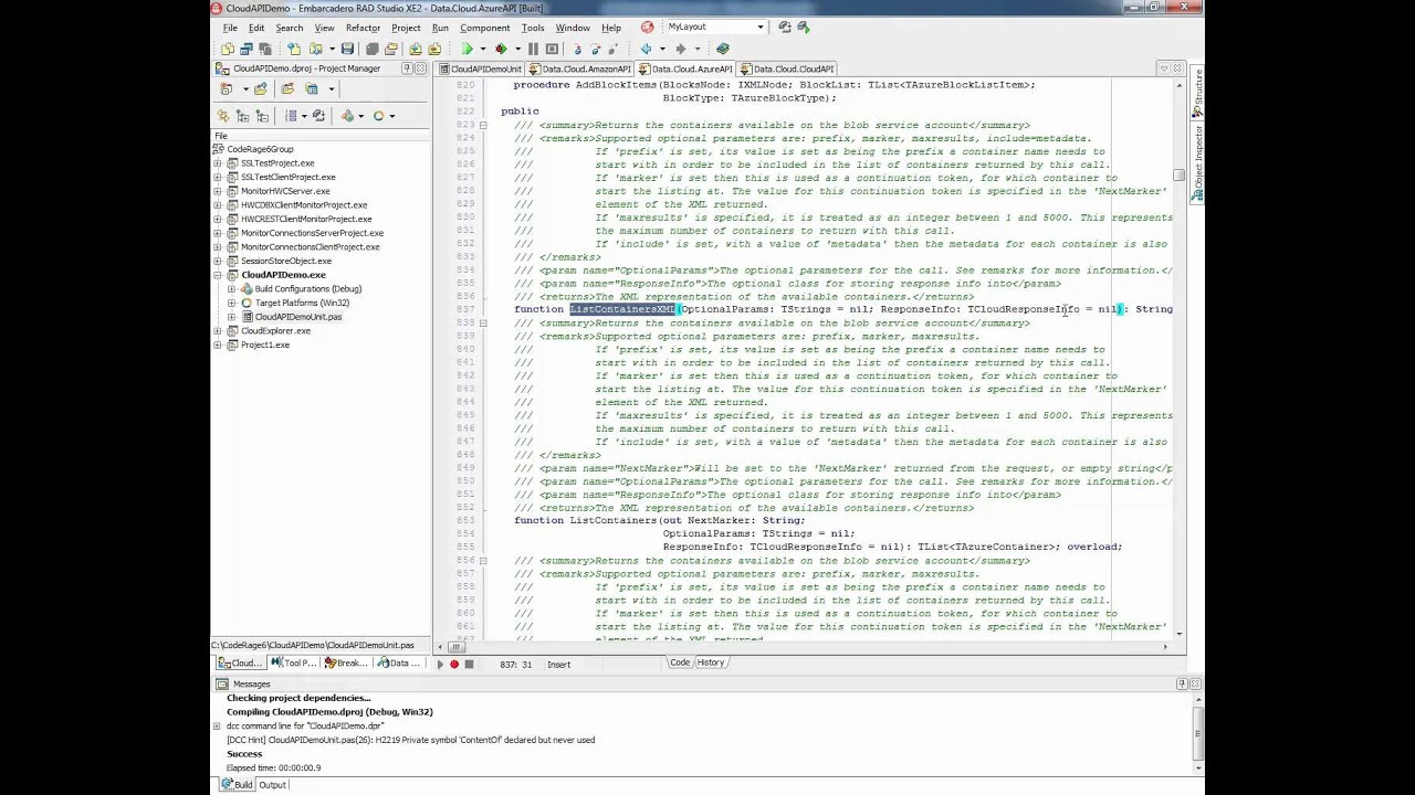 Using Amazon and Azure Cloud Services in your Delphi XE2 and C++Builder XE2 Applications