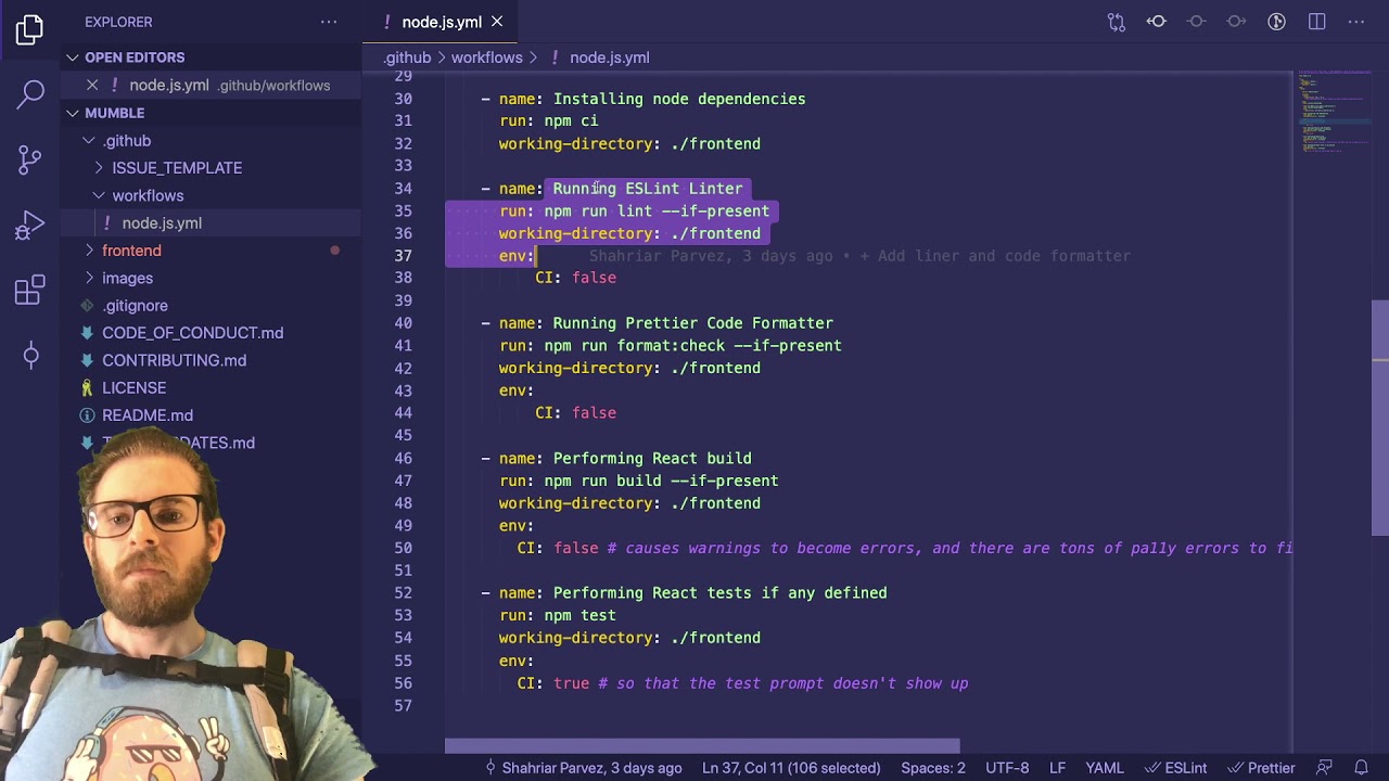 Adding GitHub Actions to your project will help you out