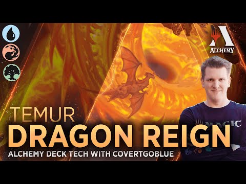 Alchemy: Tarkir - The REAL Dragon Storm | Temur Deck Tech with CovertGoBlue | MTG Arena
