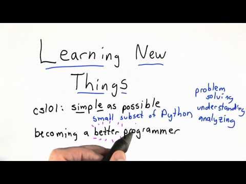 Learn Learning New Things Intro to Computer Science - Mind Luster
