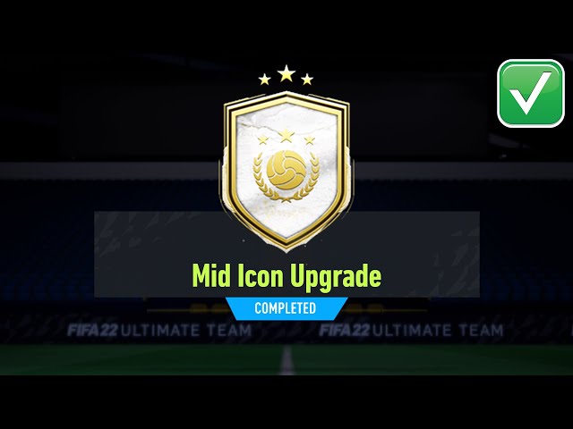 FIFA 22 Ultimate Team: Mid Icon Upgrade SBC