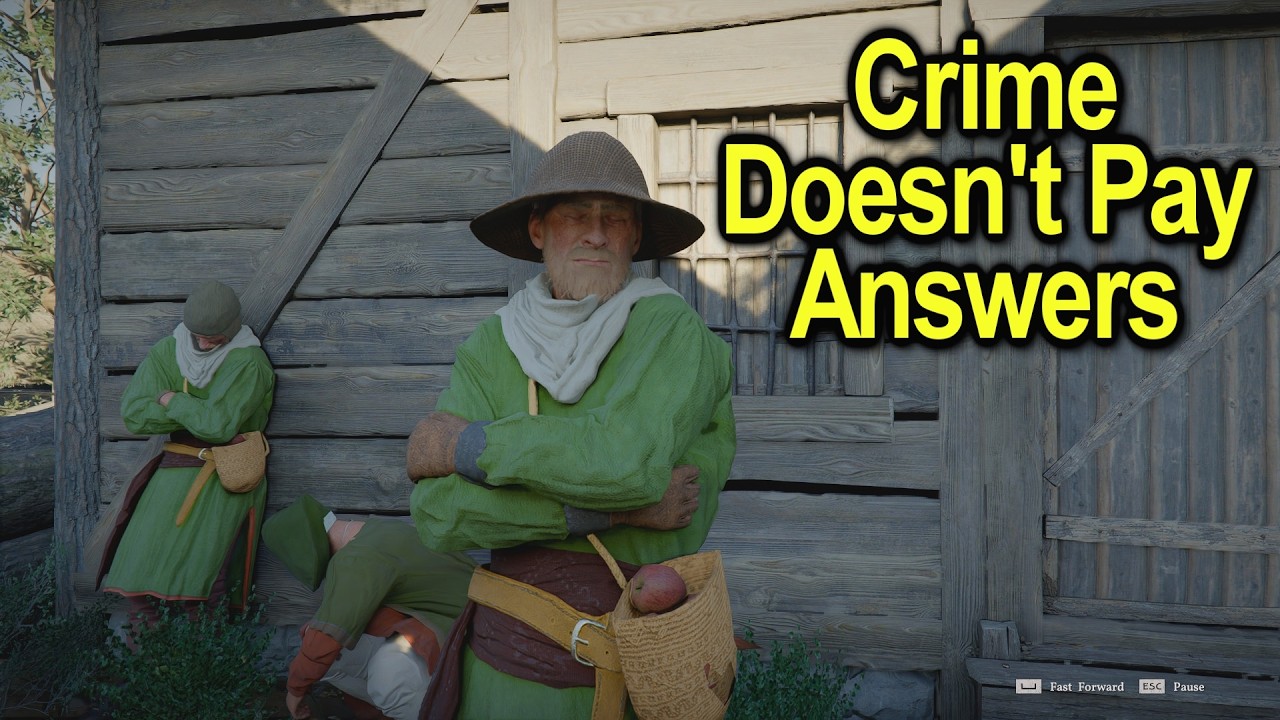 Crime doesnt pay answers | Crimson desert