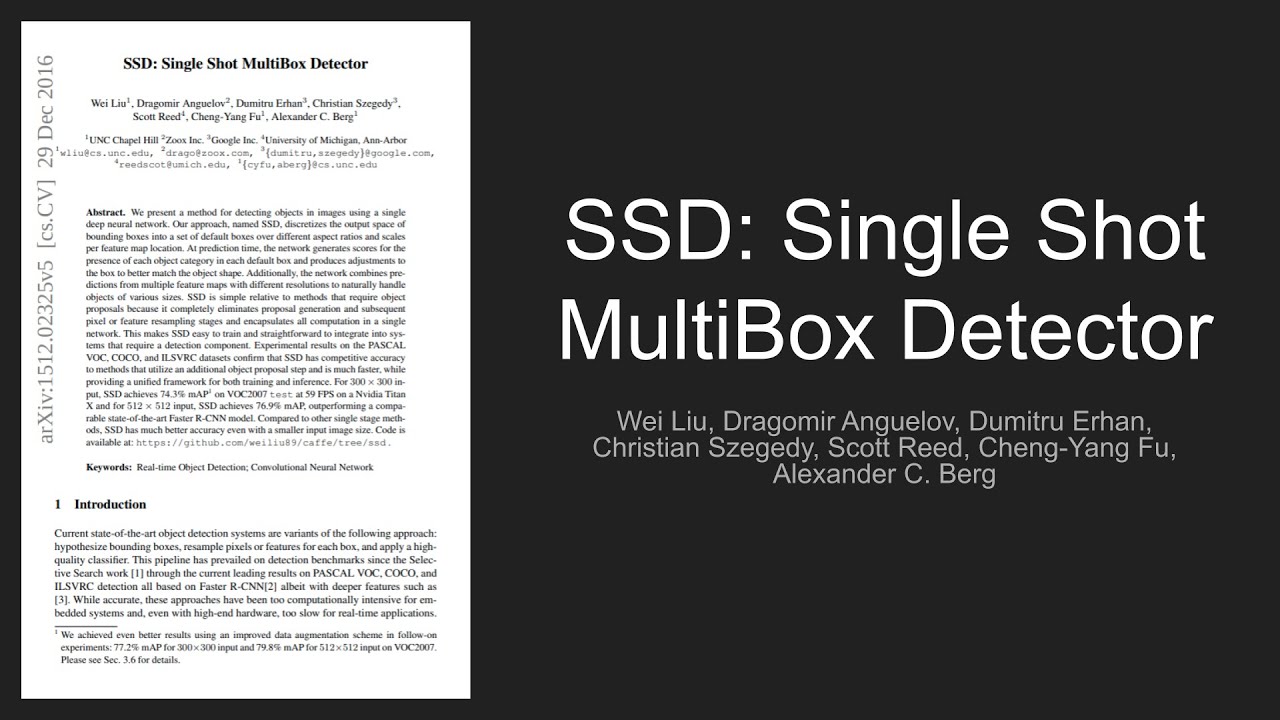 SSD: Single Shot MultiBox Detector