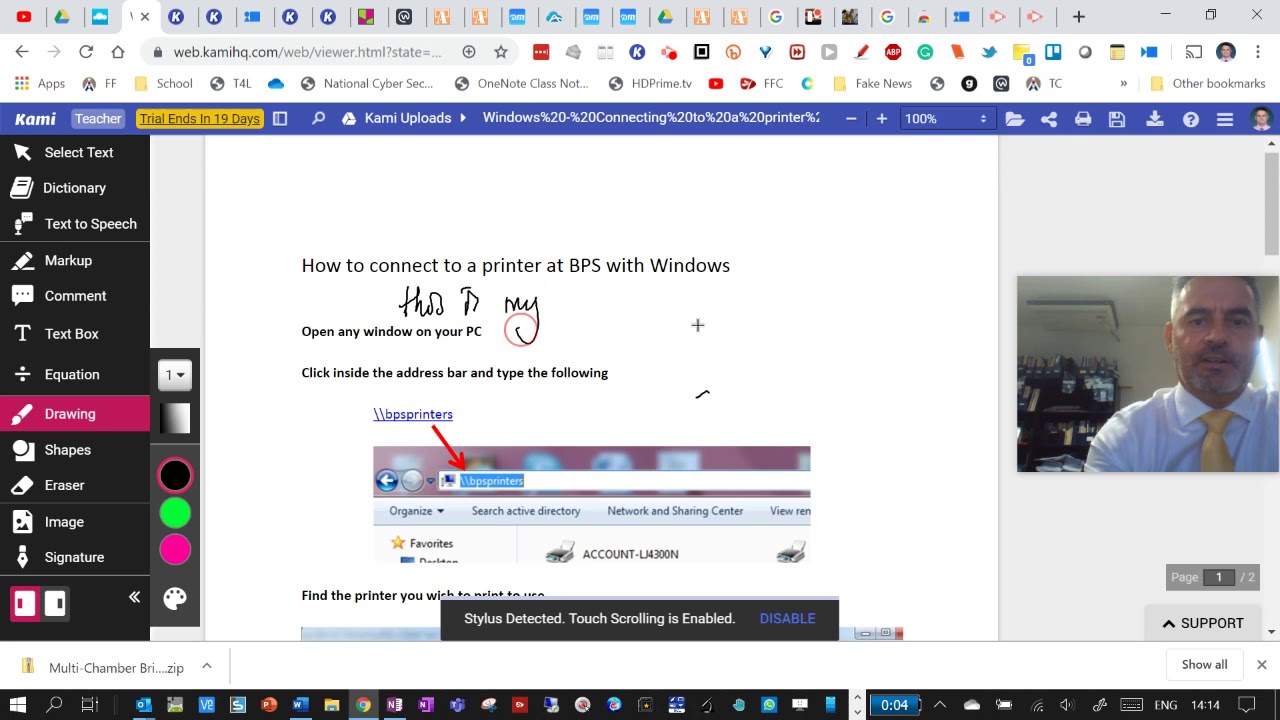 Editing PDF Documents Using KAMI