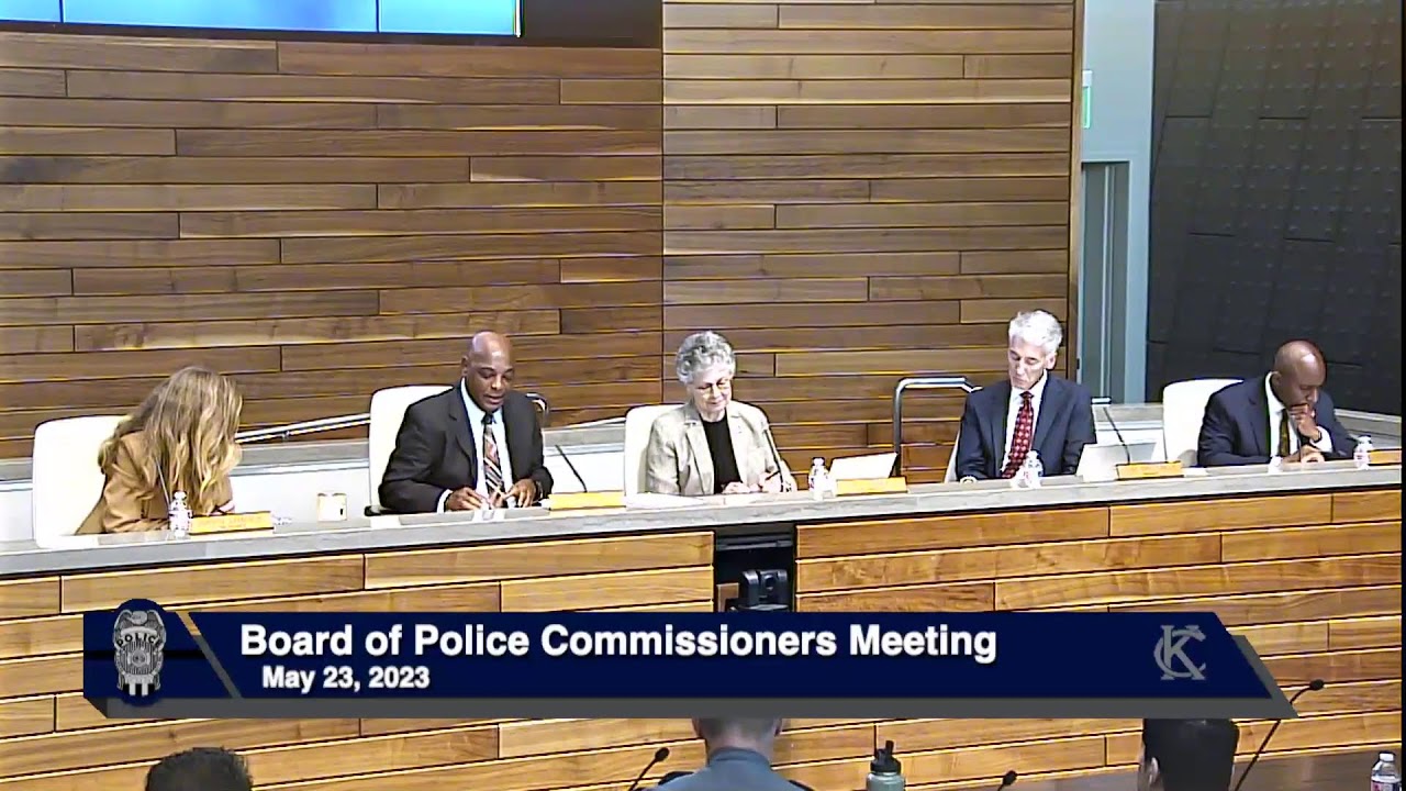 Board of Police Commissioners Meeting May 23, 2023