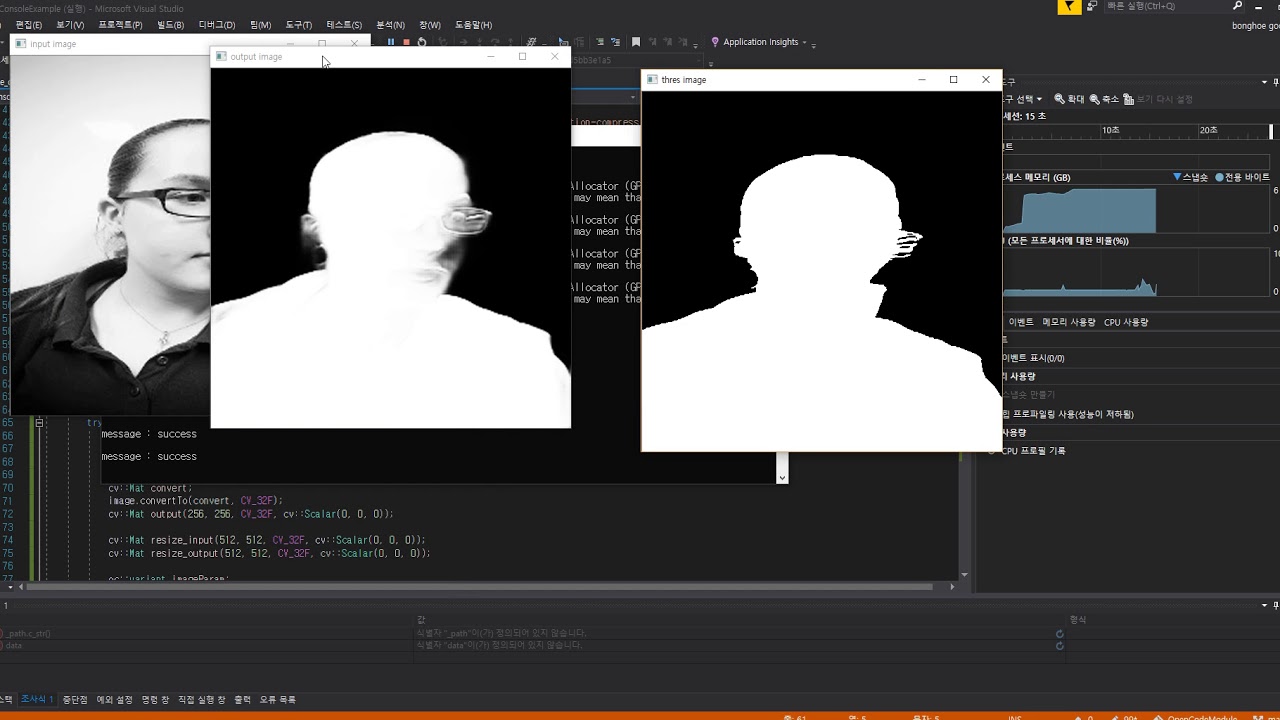 OpenCodeModule Tensorflow C api Segmentation Example