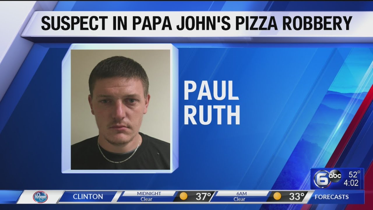 Suspect charged after robbery at Papa John's