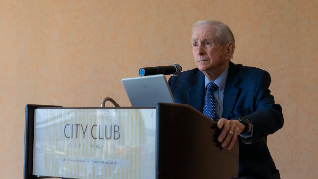 Watch John V. Roach's full speech with the Fort Worth Executive Roundtable