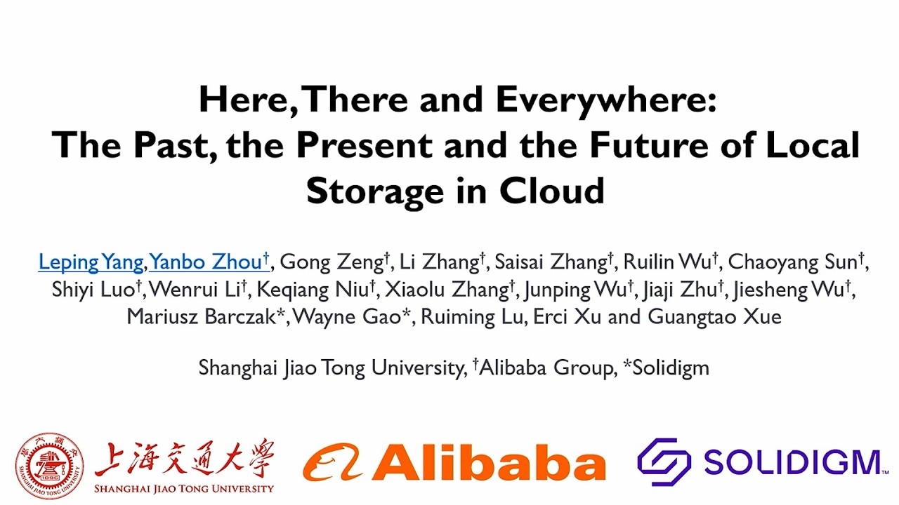 FAST '26 - Here, There and Everywhere: The Past, the Present and the Future of Local Storage in...