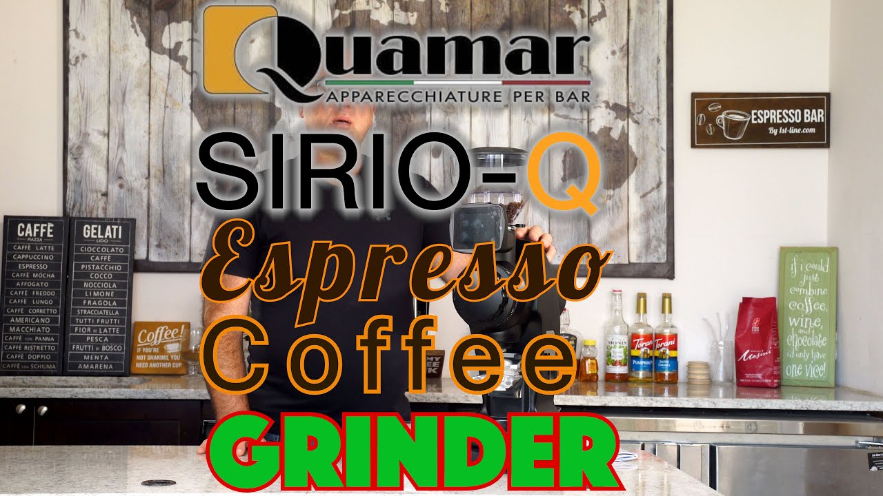 Quamar Sirio-Q Espresso Coffee Grinder | 1st-line.com