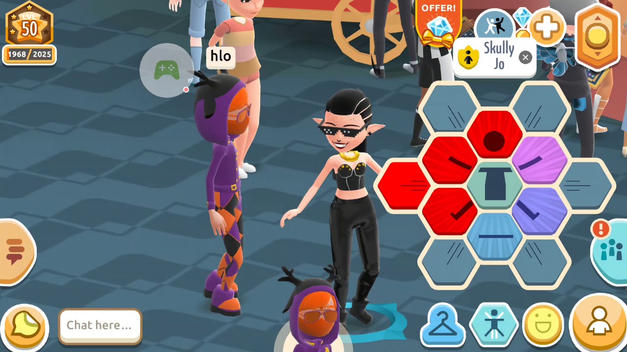 Slapping someone on the world level leader board in hotel hideaway