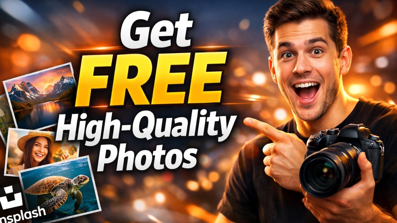 How to Get FREE High-Quality Photos Online - Unsplash