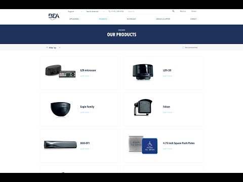 BEA Website Training Series - The Products Page