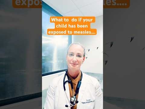 Measles - Post exposure prophylaxis and step by step what to do if exposed.