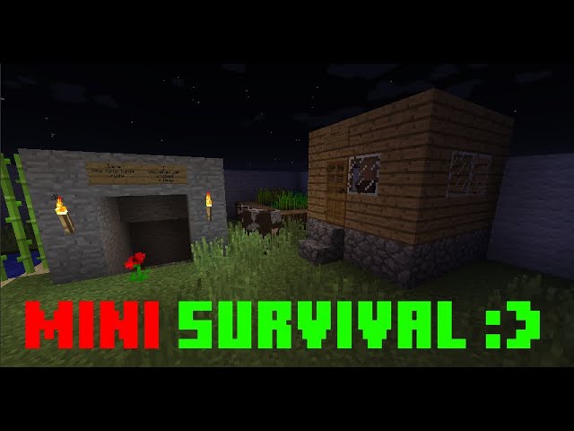 Mini Survival |Mapa PL| Minecraft Map