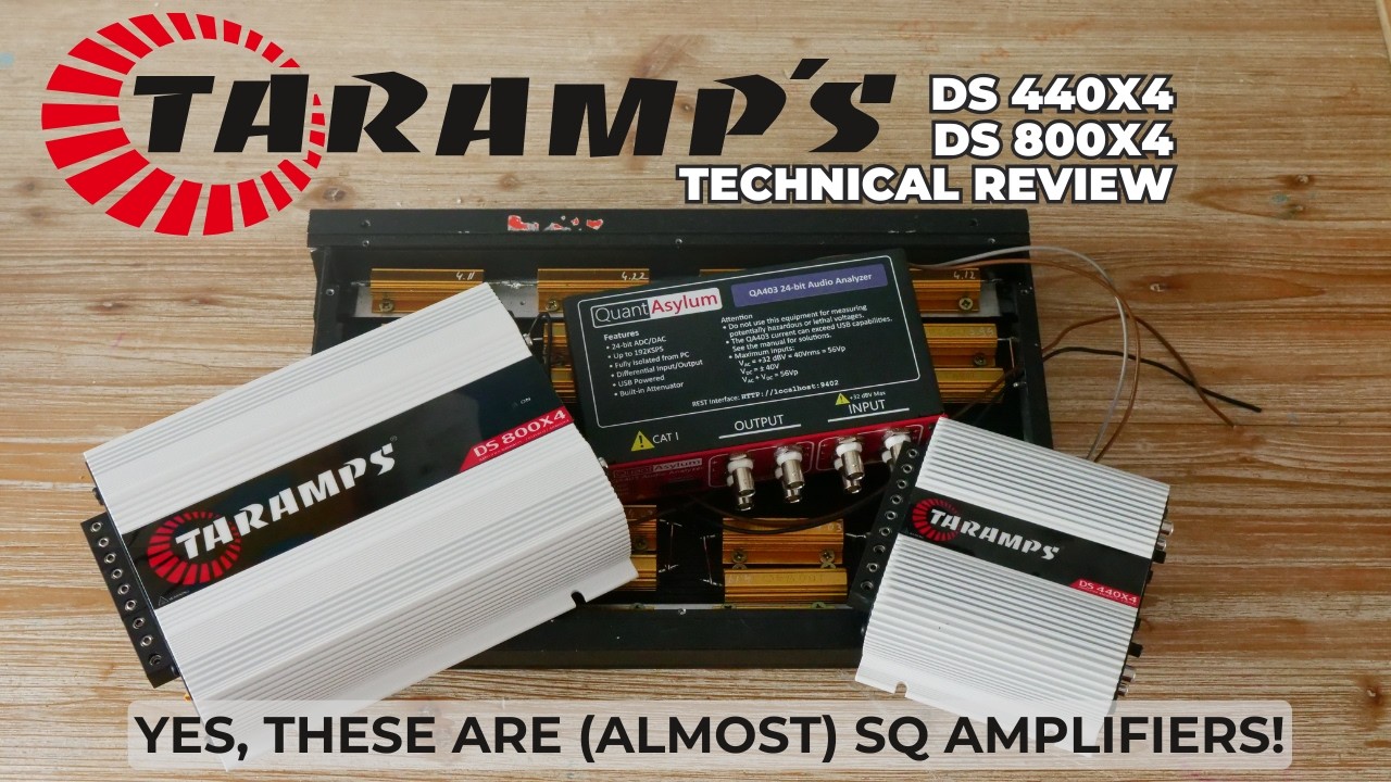 Taramps makes SQ amplifiers??? Kind of. DS440x4 and DS800x4 review