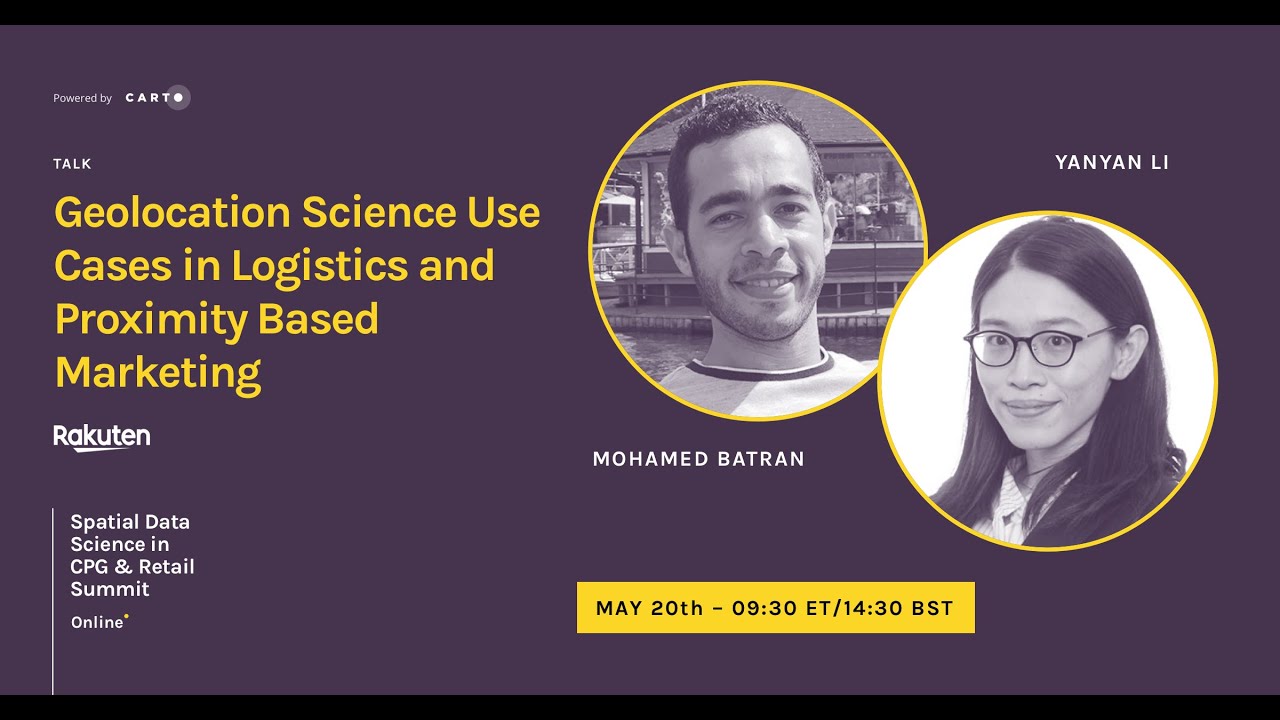 Geolocation Science in Logistics and Proximity Based Marketing | Rakuten