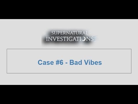 Criminal Case - Supernatural Investigations, Case 6 - Bad Vibes