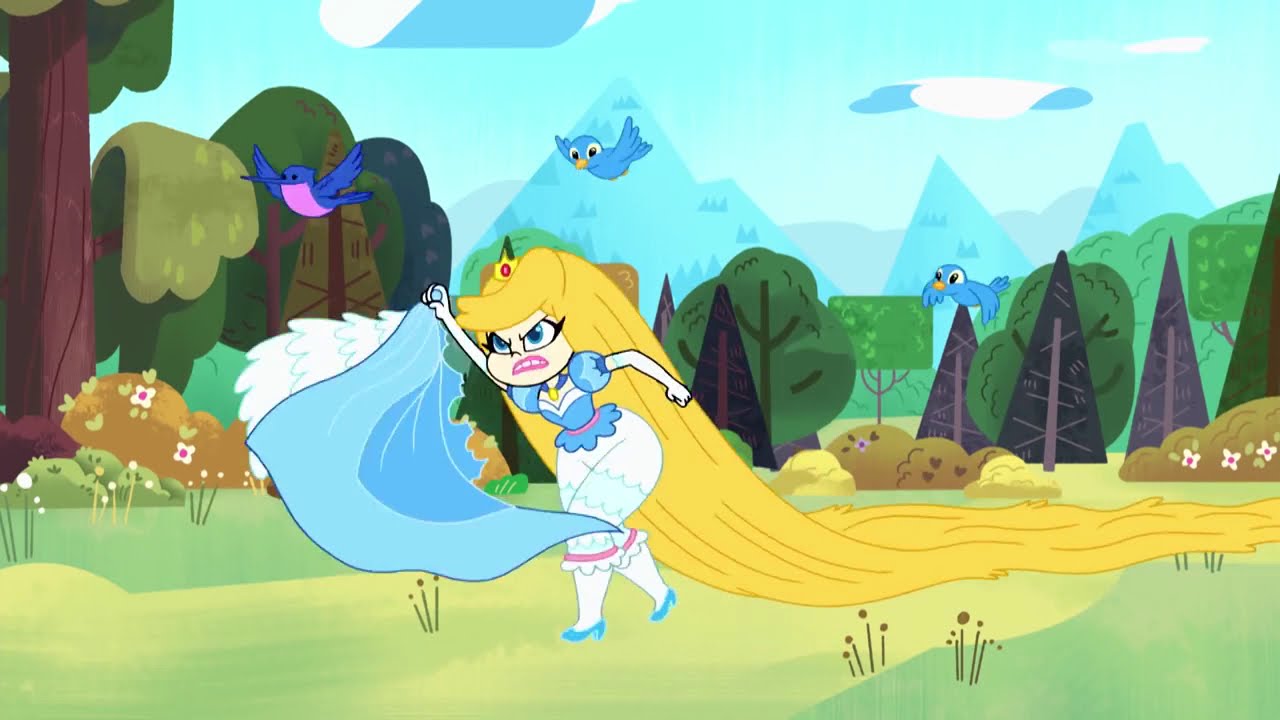 Princess Bluebelle vs dragon