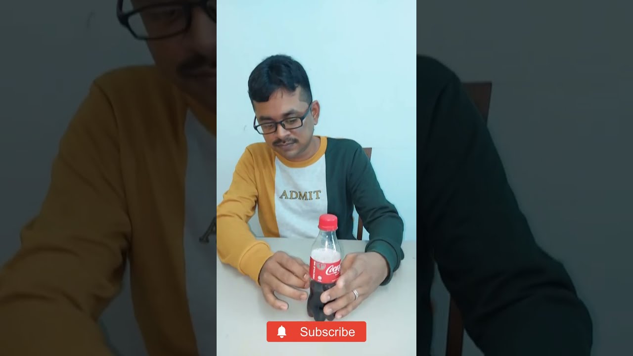 How to make a coke Christmas bow! 😱 #shorts #kovai360 #shortsfeed #experiment #lifehack