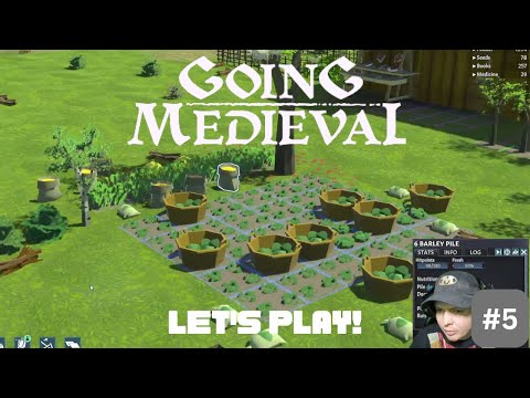 Steam Community :: Video :: Cabbage & Barley & Finishing the roof! Going Medieval