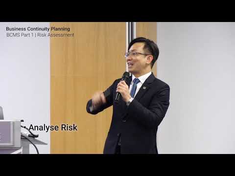 SGSecure@Workplaces BCP BCMS Part 1 Risk Assessment