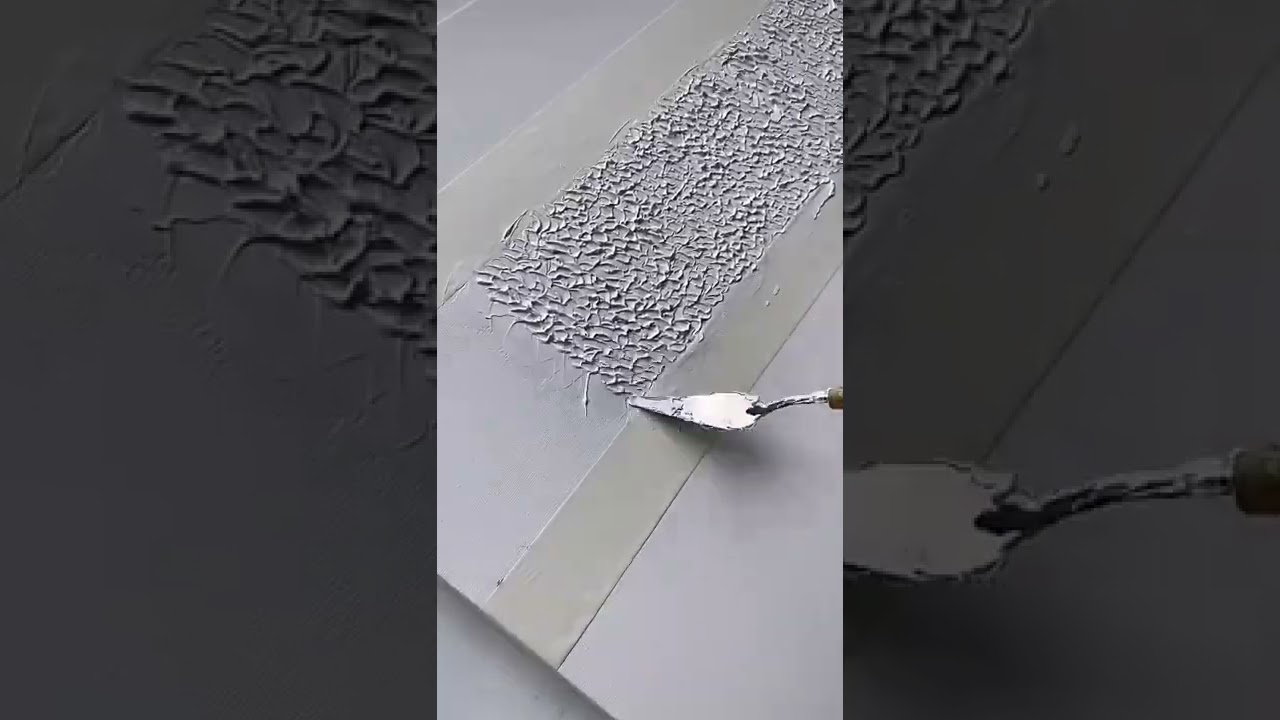 Plaster of paris // Molding and Plaster Art #abstract