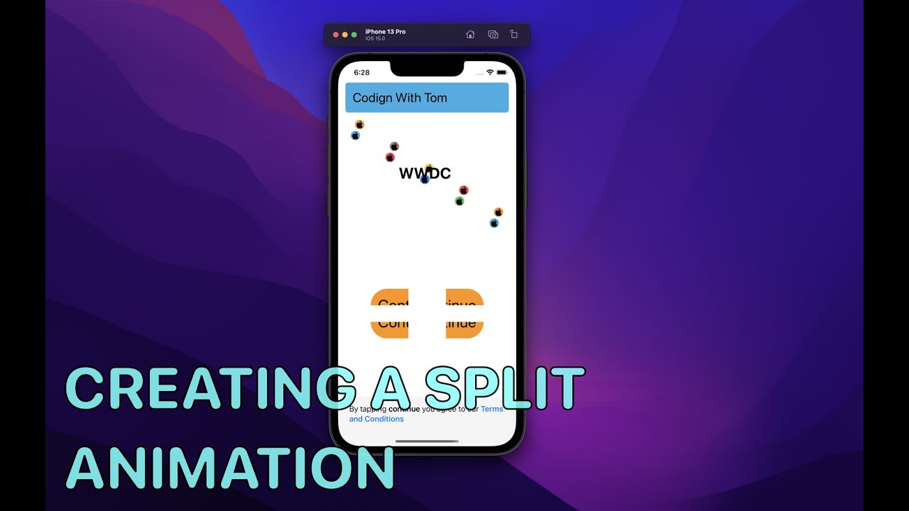 Creating a SplitAnimation - WWDC21 SwiftUI Part 9