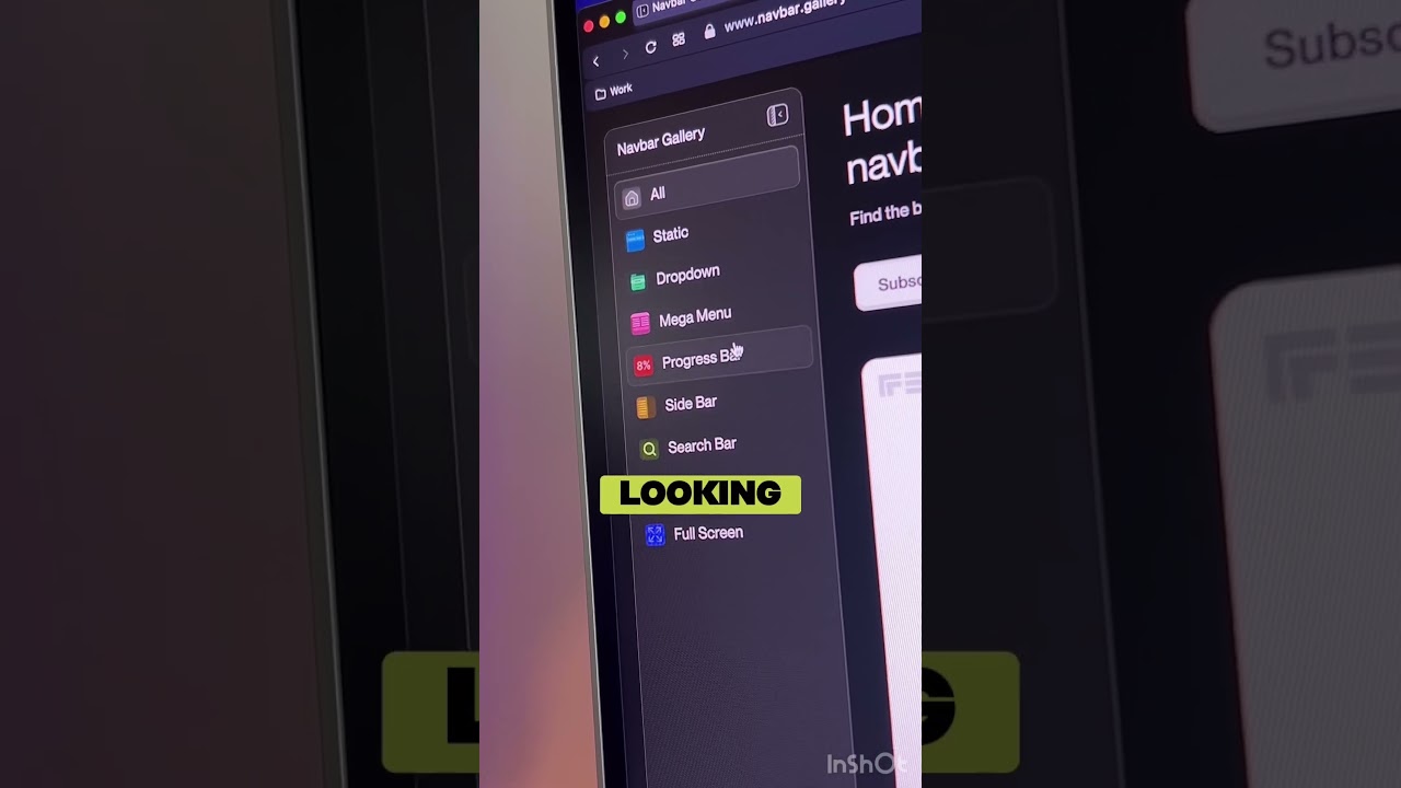 Find Stunning Navbar and Menu Designs for Inspiration