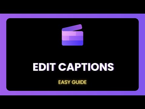 How To Edit Captions in ClipChamp