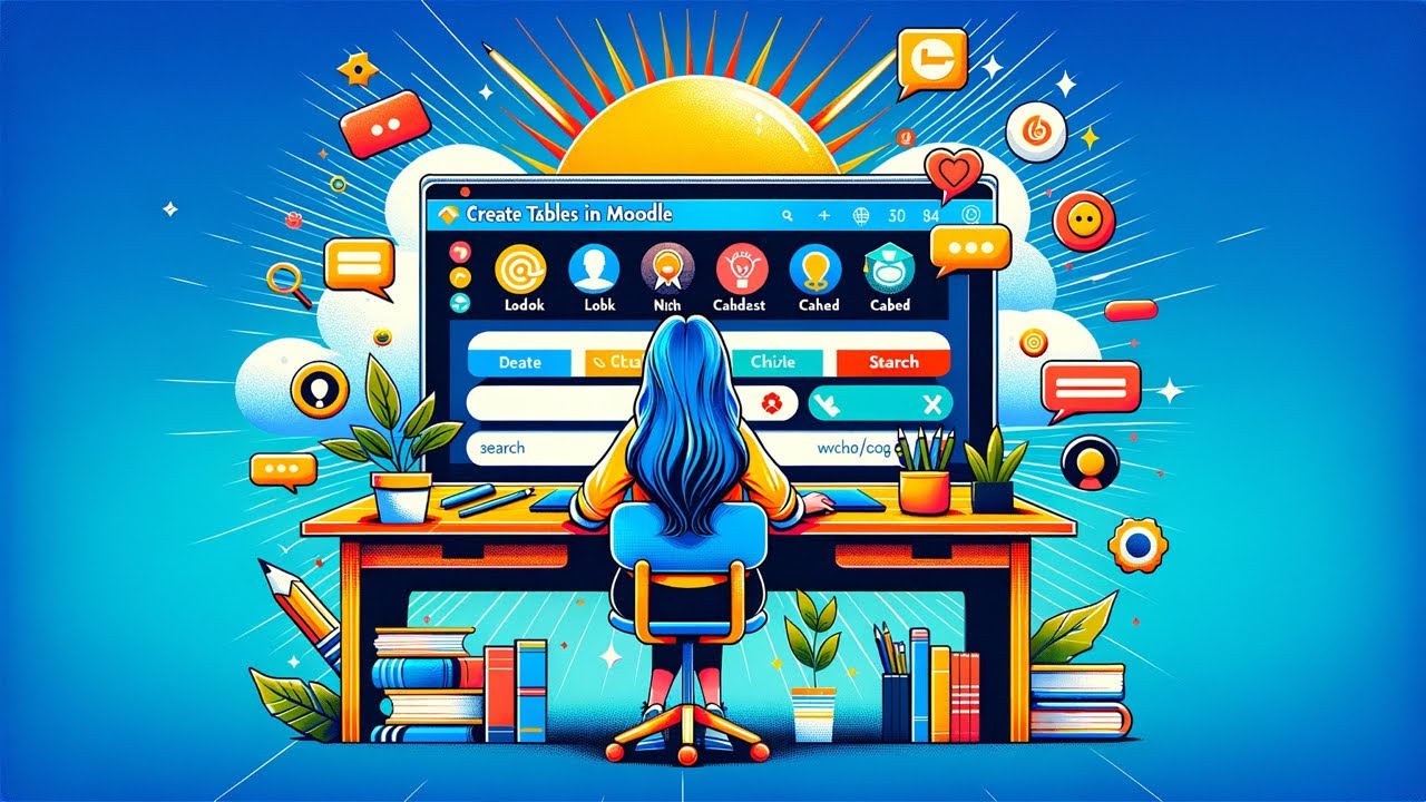 How to Add HTML Tables on Moodle