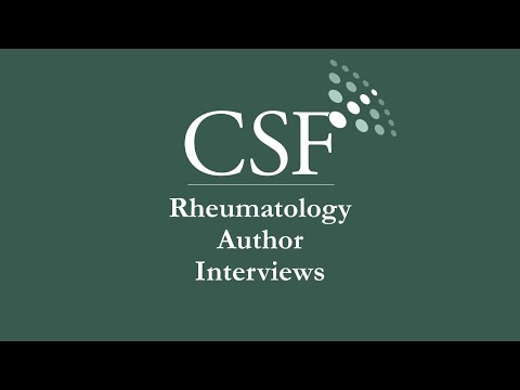 Rheumatology Author Interview: Bone Homeostasis