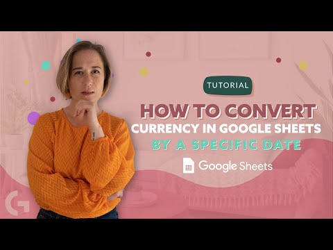 How to convert currency in Google Sheets by a specific date? | Looke Studio by Gaille Reports