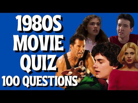 Guess the 80s Movie Picture Quiz | Test Your Film Knowledge (100 Questions)