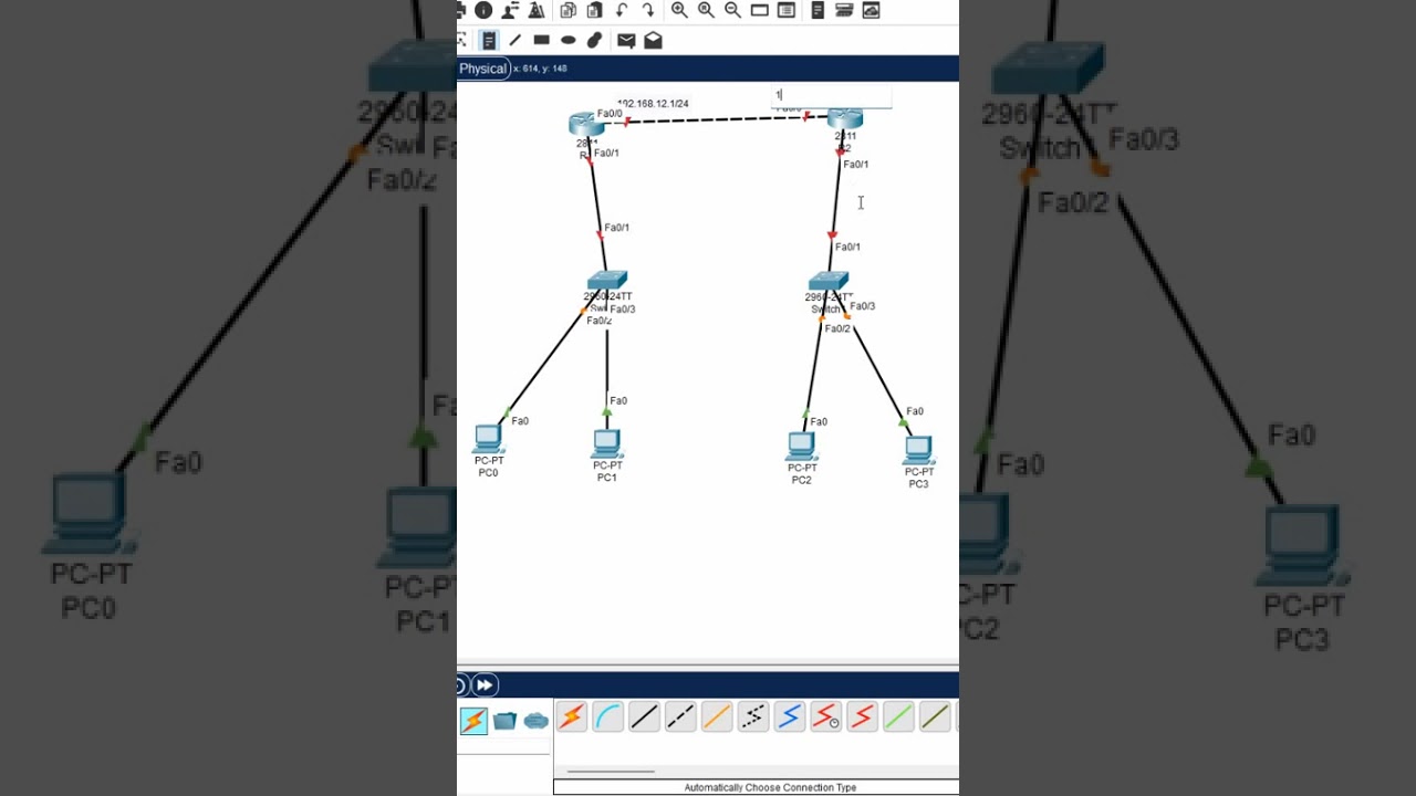 1.Static Route lab part 1 | CCNA Static Route lab