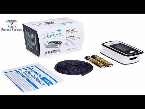 Innovo Deluxe Fingertip Pulse Oximeter with Plethysmograph and Perfusion Index