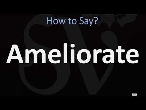 How to Pronounce Ameliorate? (CORRECTLY)