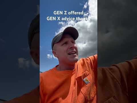 Gen Z offered Gen X advice