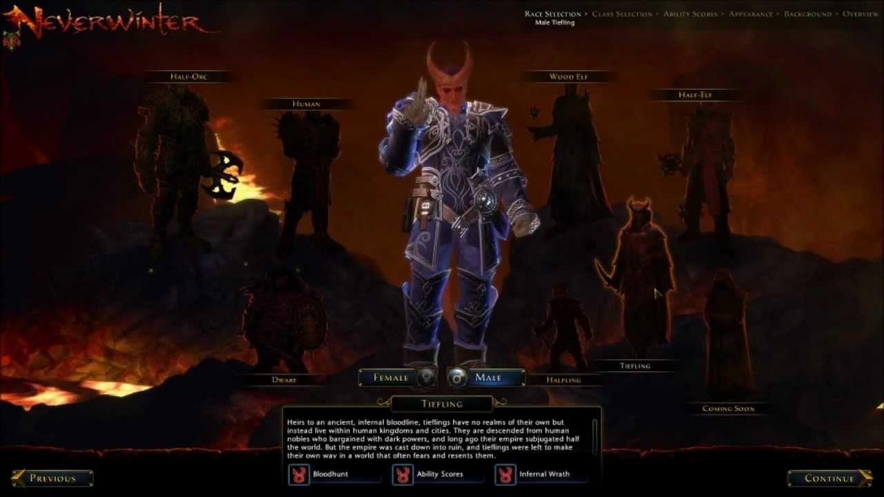 Neverwinter (Beta) Ep. 1: Tiefling Control Wizard