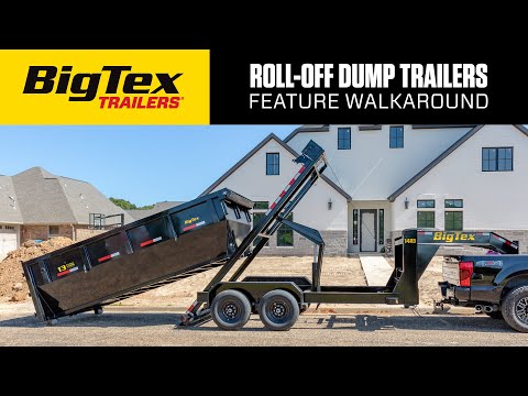 Introducing Big Tex's New Lineup of Roll-Off Dump Trailers