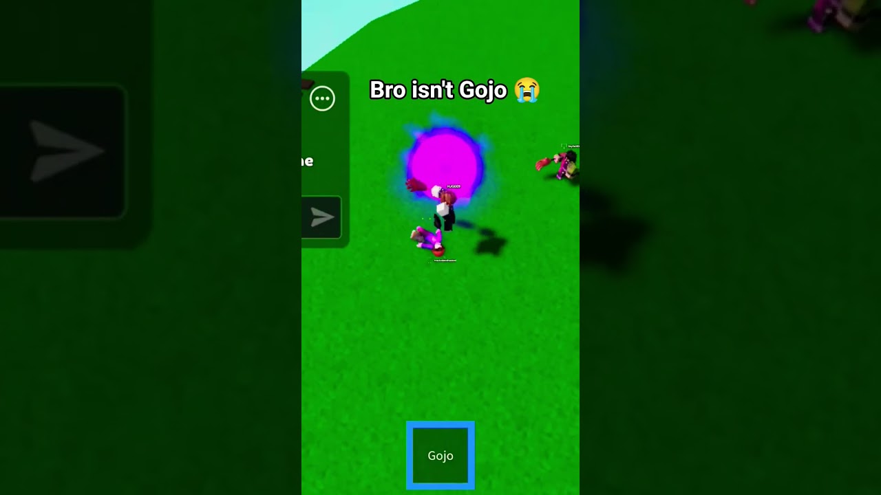 Bro is not Gojo | Roblox Slap battles Script #slapbattles @DonjoSx