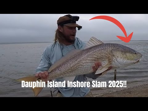2025 Inshore Slam Dauphin Island, Alabama!