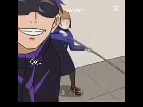 God I am dieing for the laughter on me nowππ Nobara and Gojo,Gojo spild a water on floor she cleaned